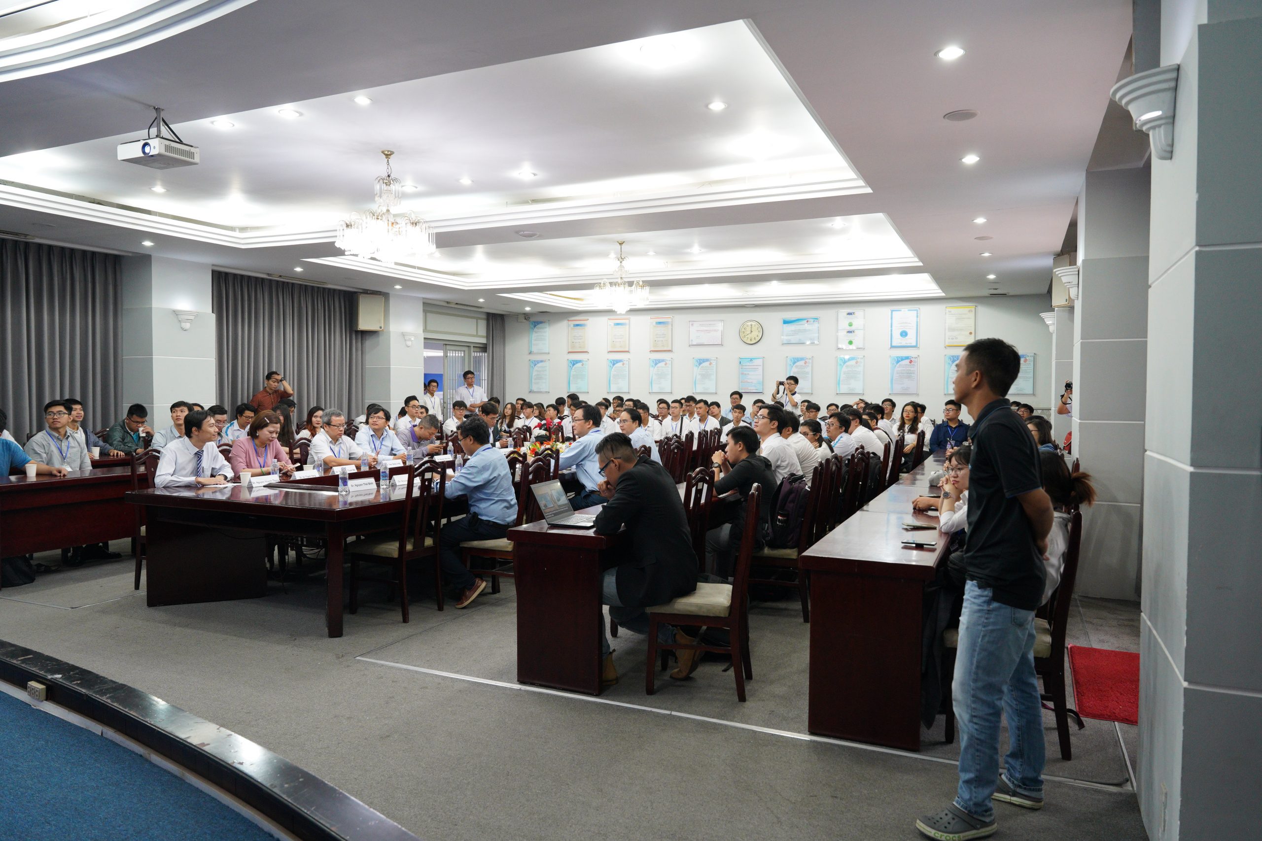 7 projects win the first prize at the Science and Technology Symposium