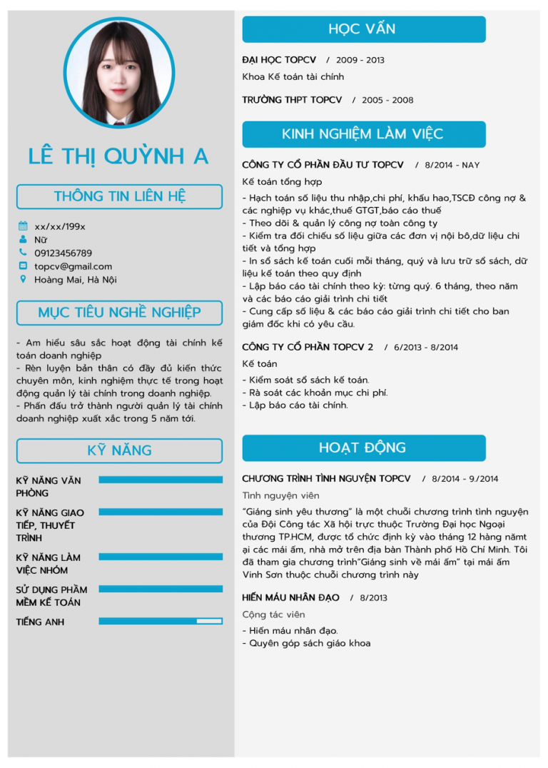 CV là gì? | Trường Đại học Bách khoa - Văn phòng Đào tạo Quốc tế