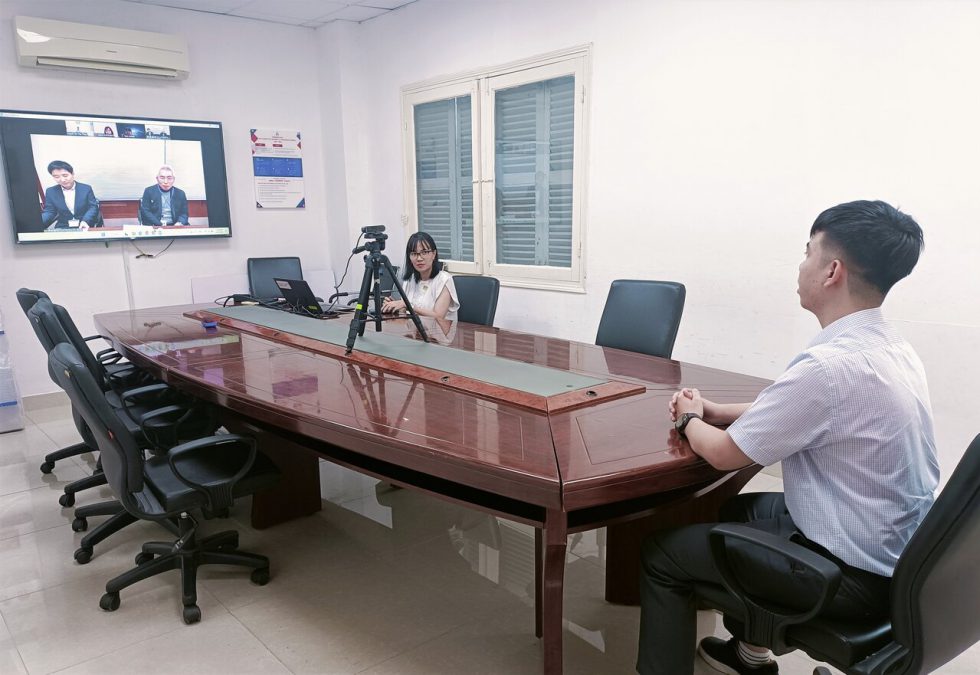 SV Định hướng Nhật Bản K2020 hoàn tất phỏng vấn thực tập với DN Nhật ở Nhật | Trường Đại học ...