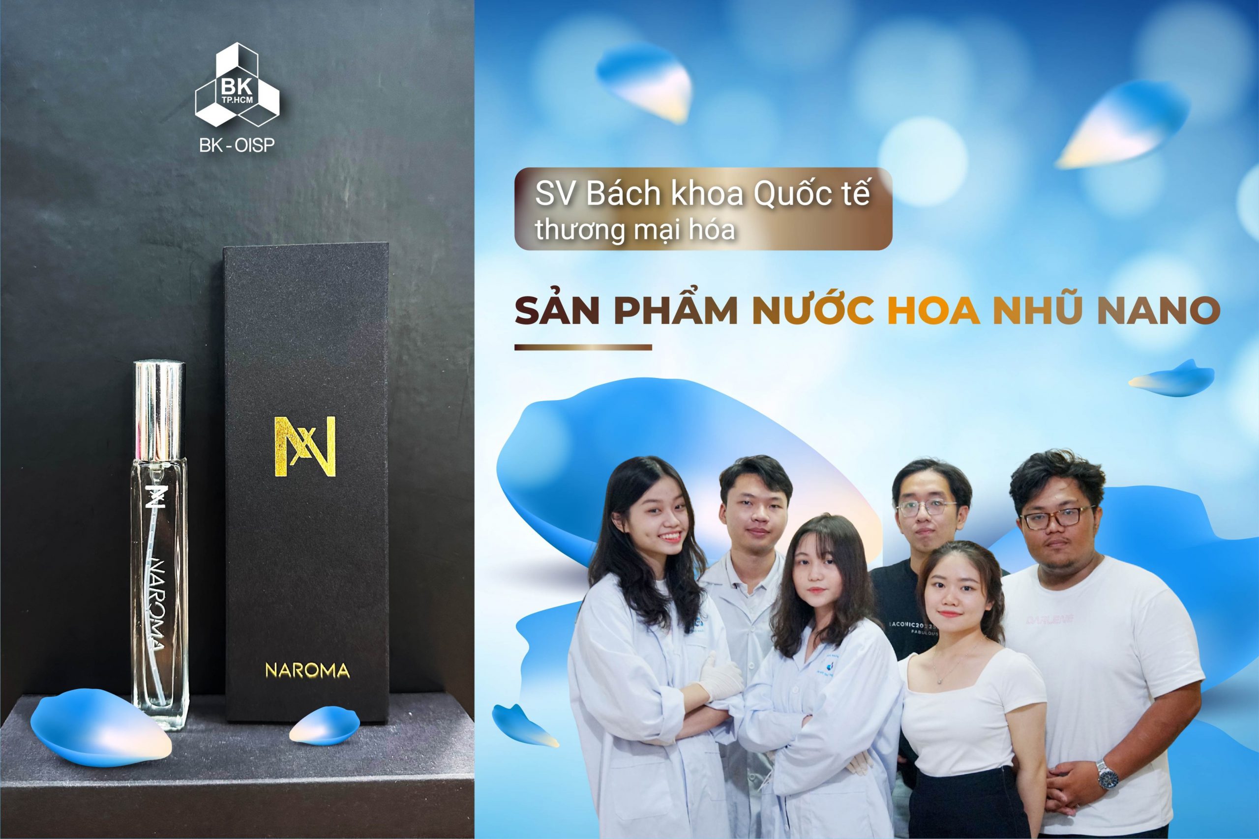 Nước hoa nhũ nano độc đáo của SV Bách khoa Quốc tế | Trường Đại học Bách khoa - Văn phòng Đào ...